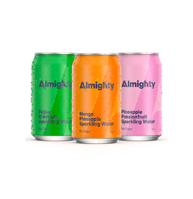Almighty - Clean, Conscious Sparkling Water Drinks NZ